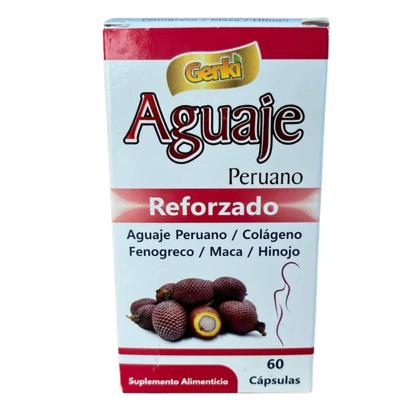 Aguaje Peruano Reforzado 60 Caps. – El Hierberito